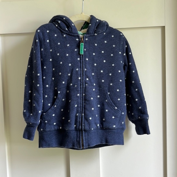 Mini Boden | Jackets & Coats | Mini Boden Navy Blue And White Stars ...